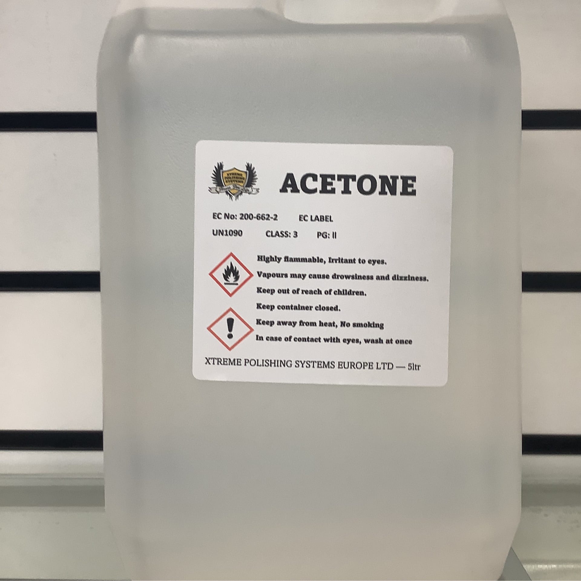 Acetone Tool Cleaner - 5 Litre | Xtreme Polishing Systems UK